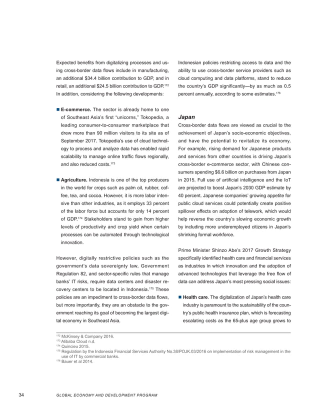 Regulating for a Digital Economy: Understanding the Importance of Cross-Border Data Flows in ...