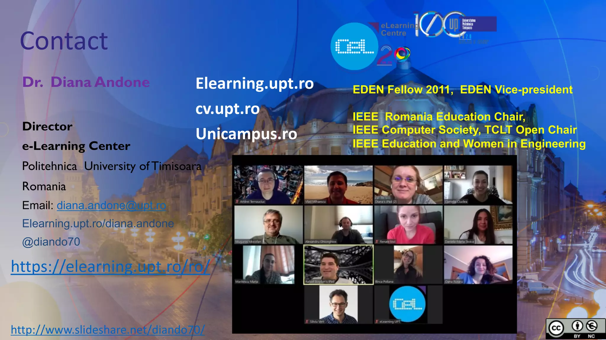 Dezvoltarea Eco-sistemului Educatie Digitala UPT | PPT