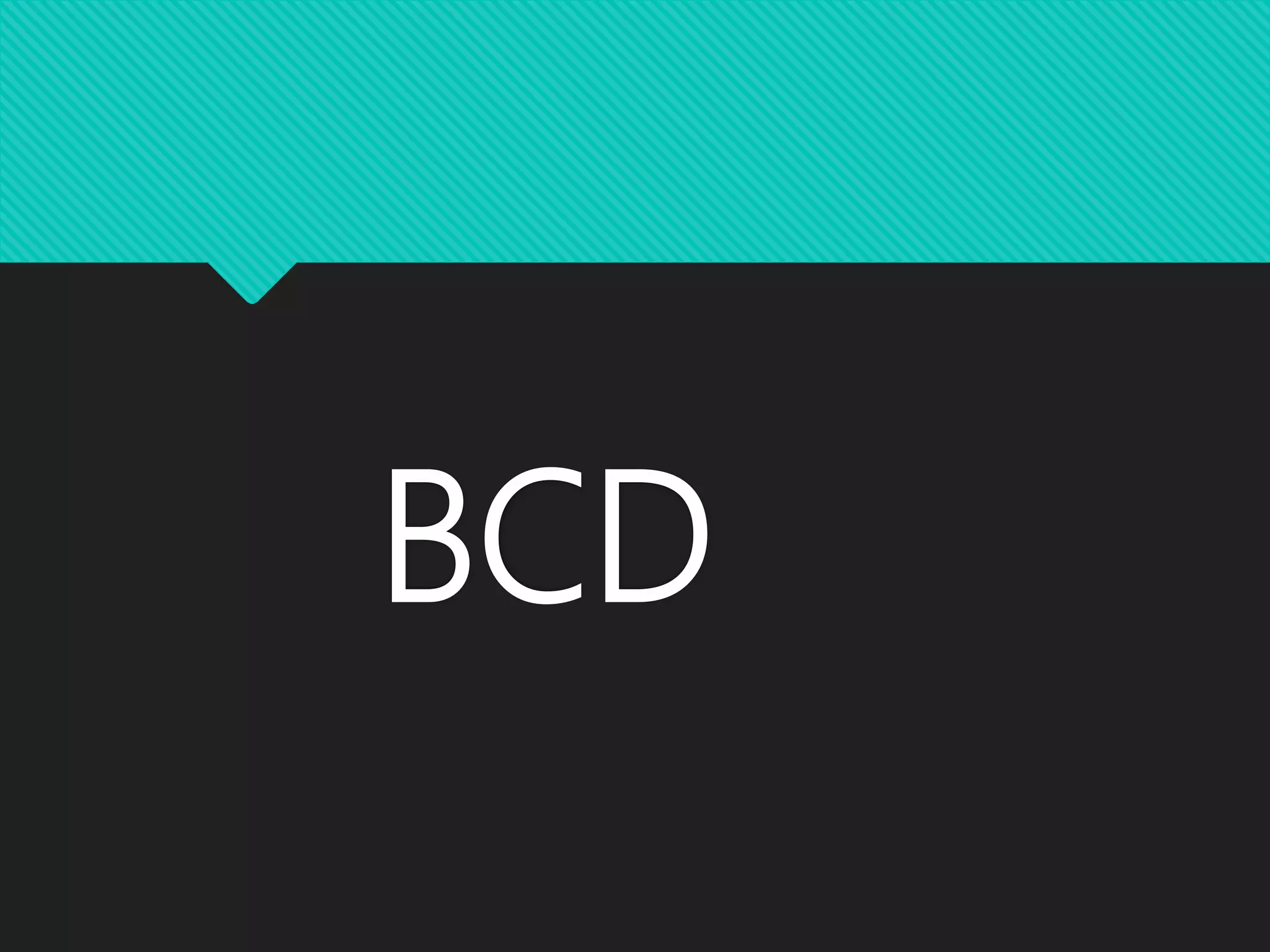 Digital electronics- BCD & Decoder | PPTX