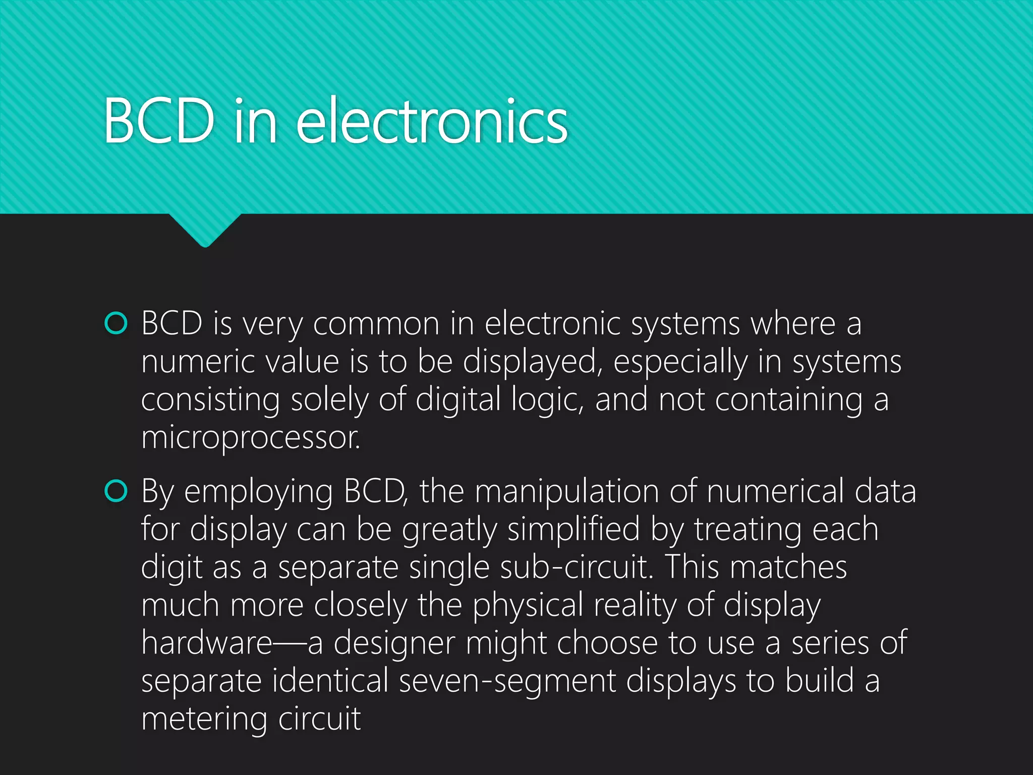 Digital electronics- BCD & Decoder | PPTX