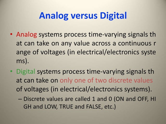 digital-electronics lecture Ch 1and 2 -1.pptx | Consumer Electronics ...