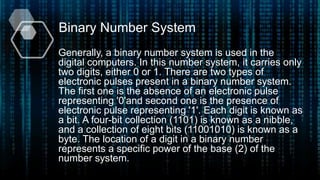 digital electronics conversion of number stystem in digital electronics | PPT