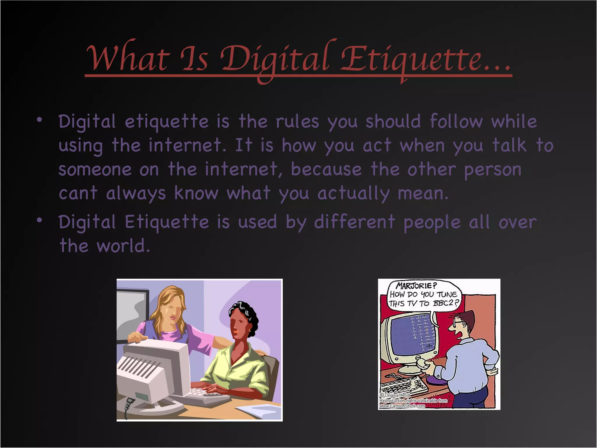 Digital Etiquette | PPT
