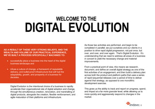 DIGITAL EVOLUTION: A SUSTAINABLE APPROACH TO DIGITAL BUSINESS GROWTH | PPT