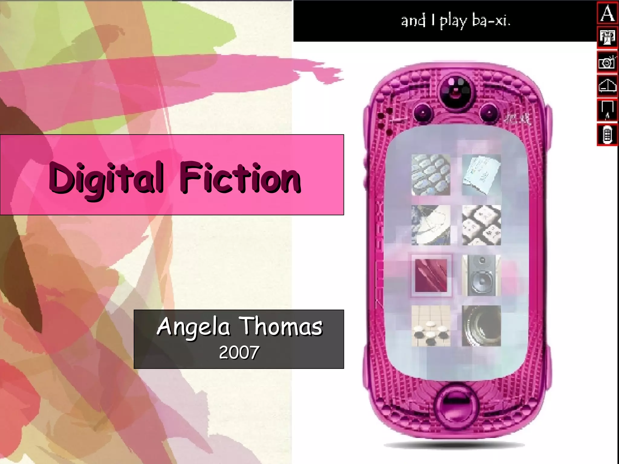 Digital Fiction | PPT
