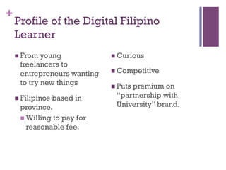 Understanding the Digital Filipino Learner | PDF