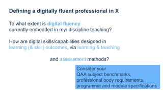 Digital fluency workshop Slide for Education | PPTX