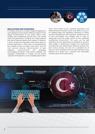 Digital Government Review Türkiye - Assessment and Recommendations | PDF