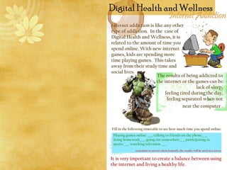 Digital Health & Wellness | PPT | Internet Safety | Parenting