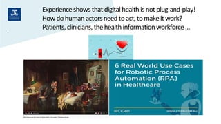 Digital health for analog humans | PPT