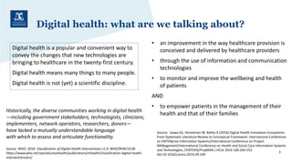 Digital health for analog humans | PPT
