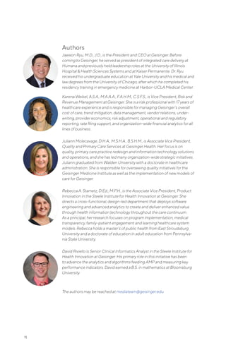 Digital Helps Geisinger Redesign Primary Care Services | PDF