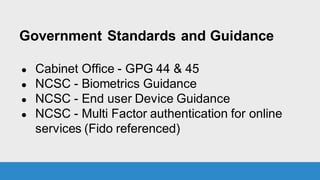 Digital Identity In Government | PDF