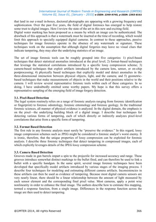 Digital Image Forgery Detection Using Improved Illumination Detection Model | PDF
