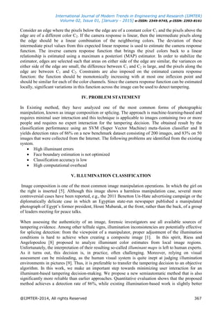 Digital Image Forgery Detection Using Improved Illumination Detection Model | PDF