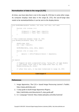 Digital Image Processing: Programming Fundamentals | PDF | Programming ...