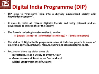 Digital India MIssion - An oveview | PDF