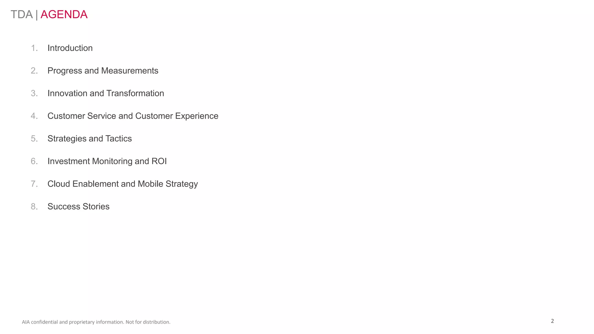 AIA Insurance Lanka Ltd - Insurer transformation Award 2022 | PPTX