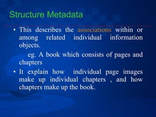 Digital library and metadata | PPT