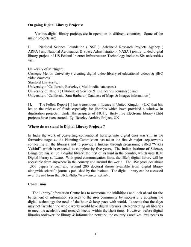 Digital library-overview | PDF