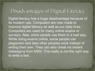 Digital Literacy | PPT