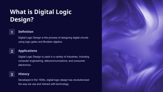 Basic concept of Digital Logic Design and its working | PPT