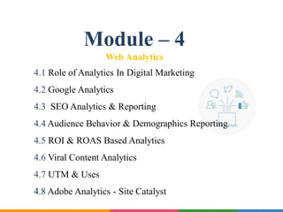 Digital marketing-course-curriculum | PPT