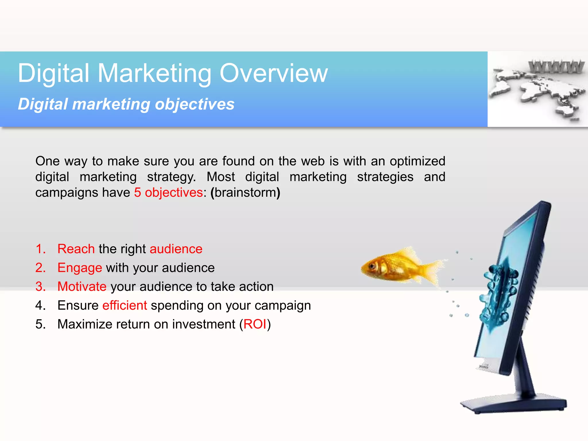 Digital marketing-overview | PPSX
