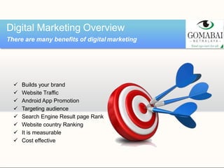 Digital marketing-overview | PPT