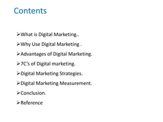 Digital marketing-ppt | PPTX