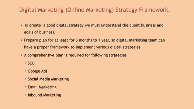 Digital Marketing Strategy Presentation (PDF) | PDF | Marketing and Advertising | Business