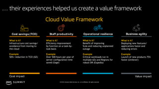 AWS Summit Singapore 2019 | Realising Business Value | PPT