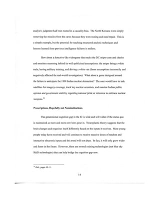 Digital Natives and Digital Immigrants in the US Intelligence Community | PDF