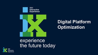 Digital Platform Optimisation | PPT