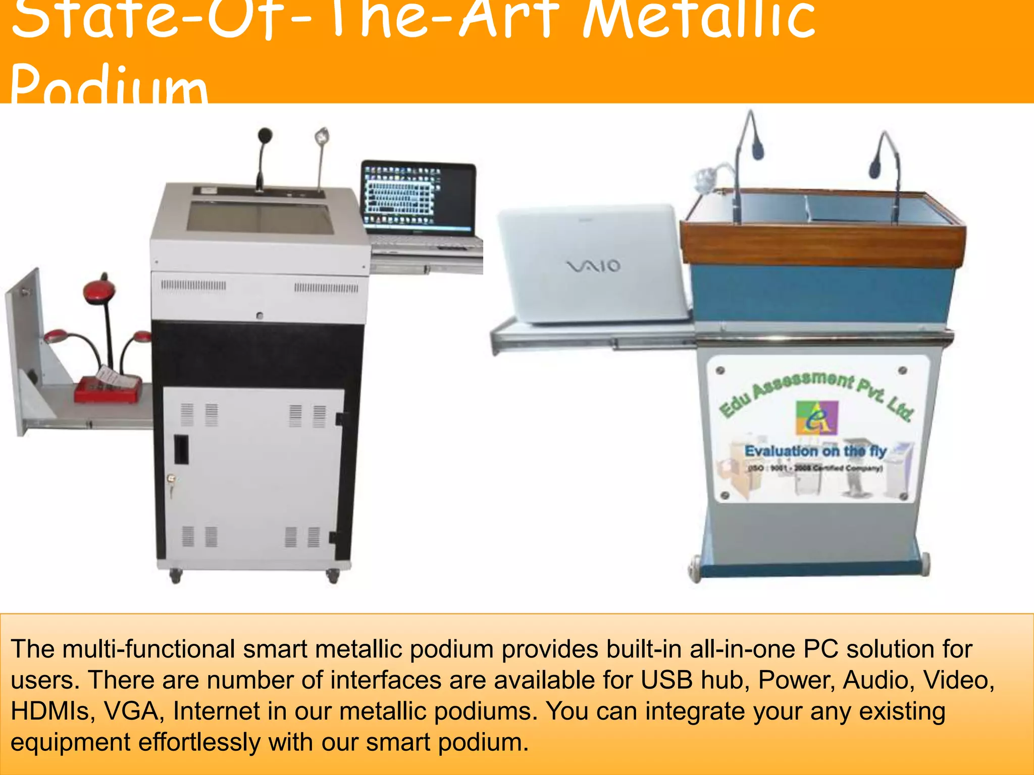 Digital podium- to make presenation interactive | PPSX
