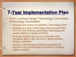 Digital Portfolios Overview | PPT | Education