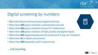 Digital ready policymaking and the digital screening process(1) | PPT