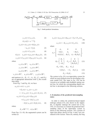 Digital redesign of analog Smith predictor for systems with input time delays | PDF