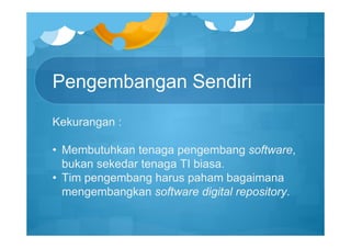 Digital repository | PPT