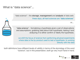 Reproducible, Open Data Science in the Life Sciences | PDF