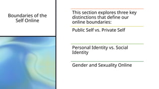 digital-self.pptx or online self and digital identity | PPTX