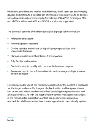 Digital Signage Management | PDF