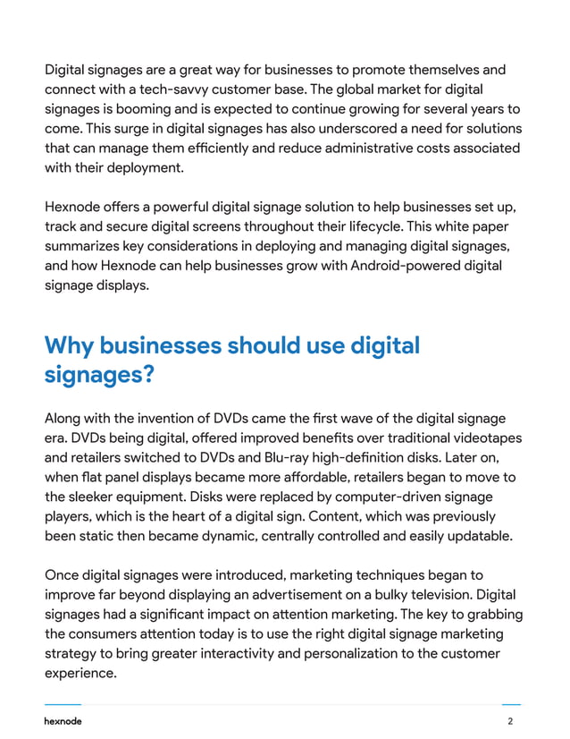 Digital Signage Management | PDF | Computing | Technology & Computing