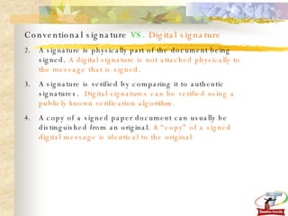 Digital Signature | PPT | Programming Languages | Computing