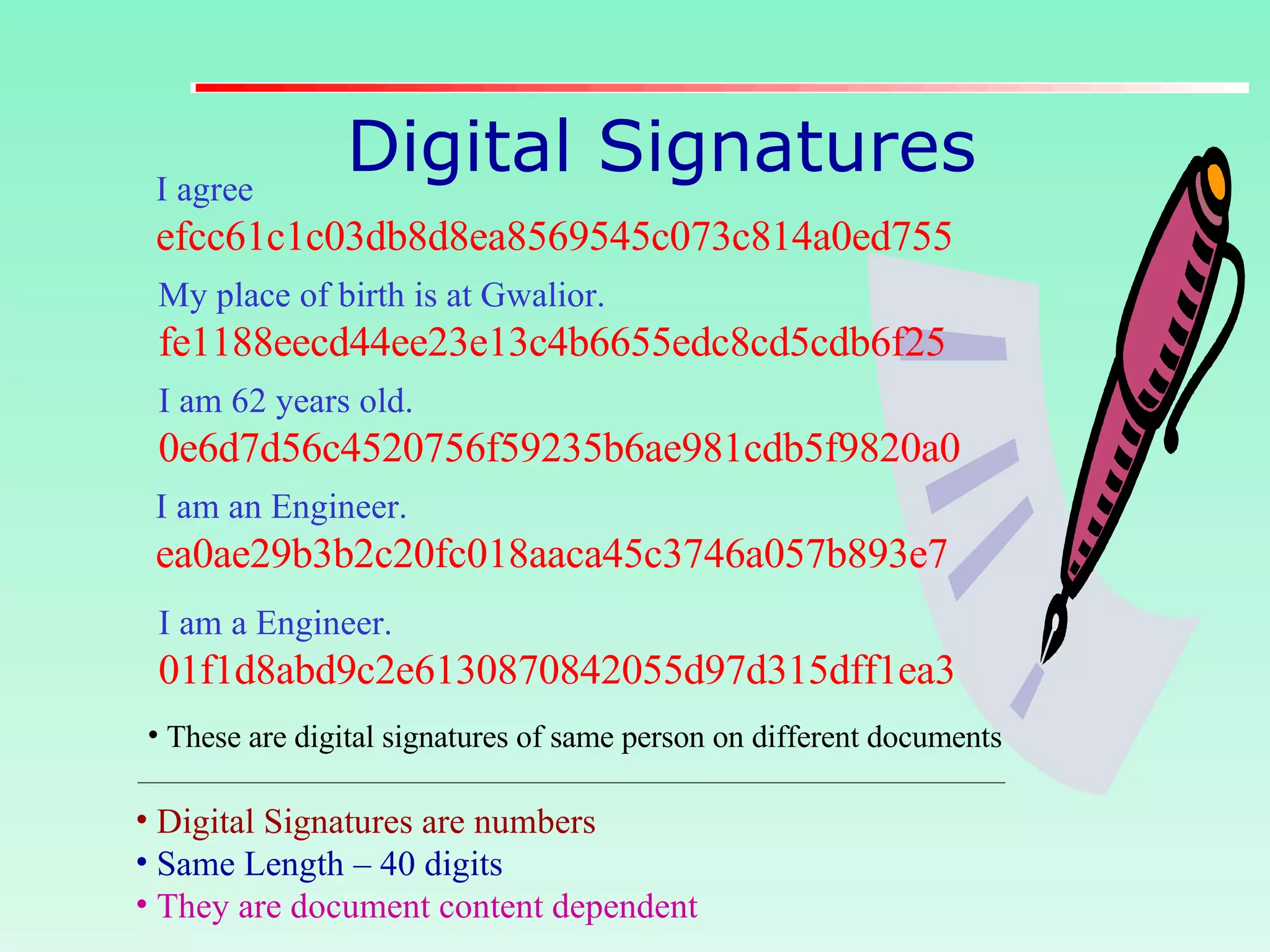 Digital Signature | PPT