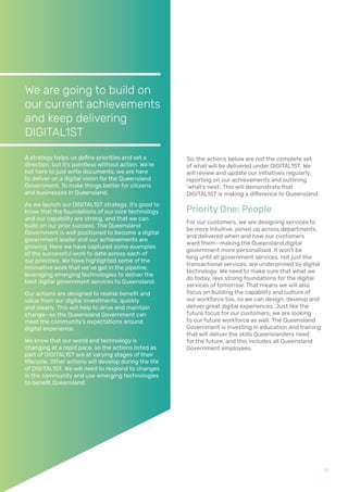 Queensland Digital Strategy | PDF | Information Services Industry ...