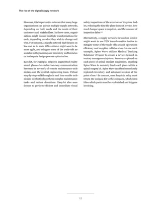 The rise of the digital supply network - IIOT Industry40 distribution | PDF