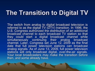 Digital Television | PPT
