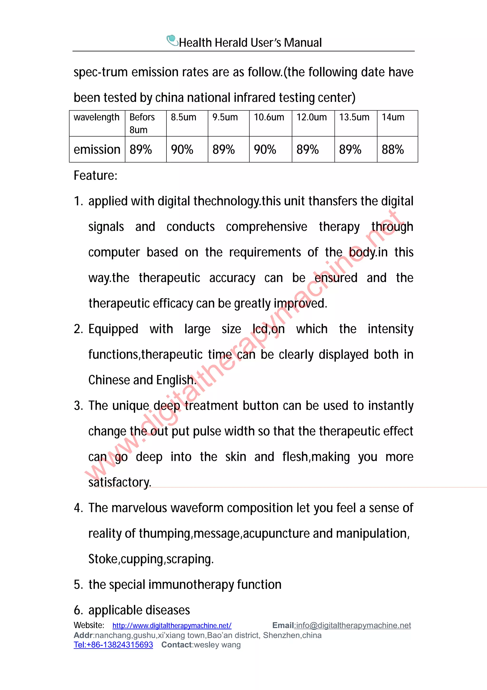Digital therapy machine | PDF