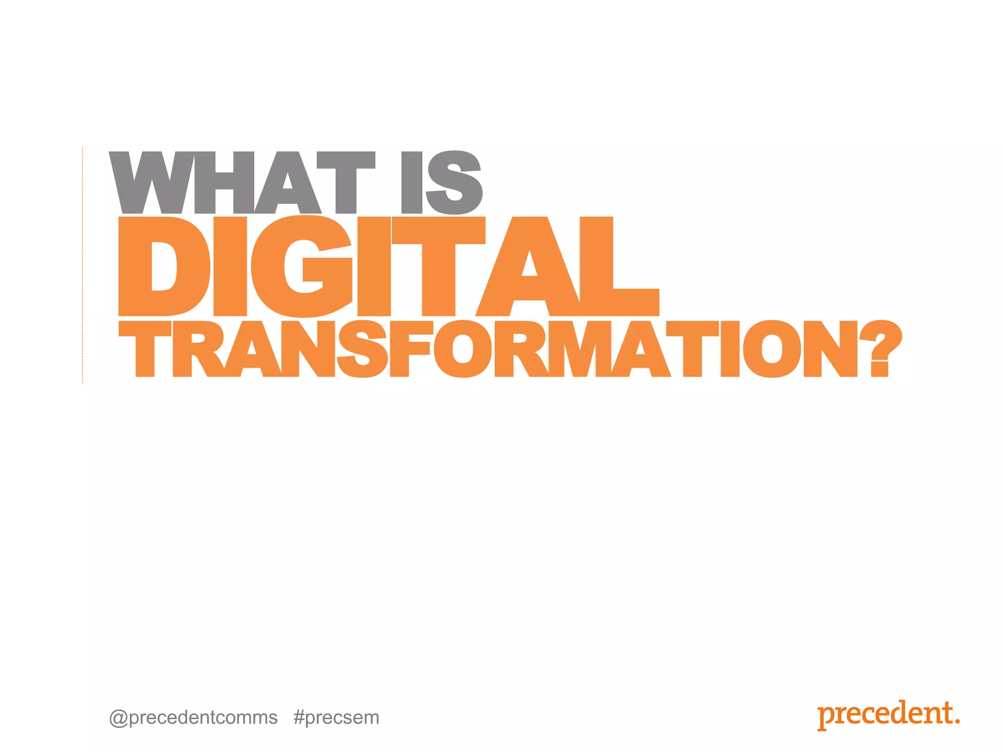 Digital Transformation 'Before and After' seminar - 3rd February ...